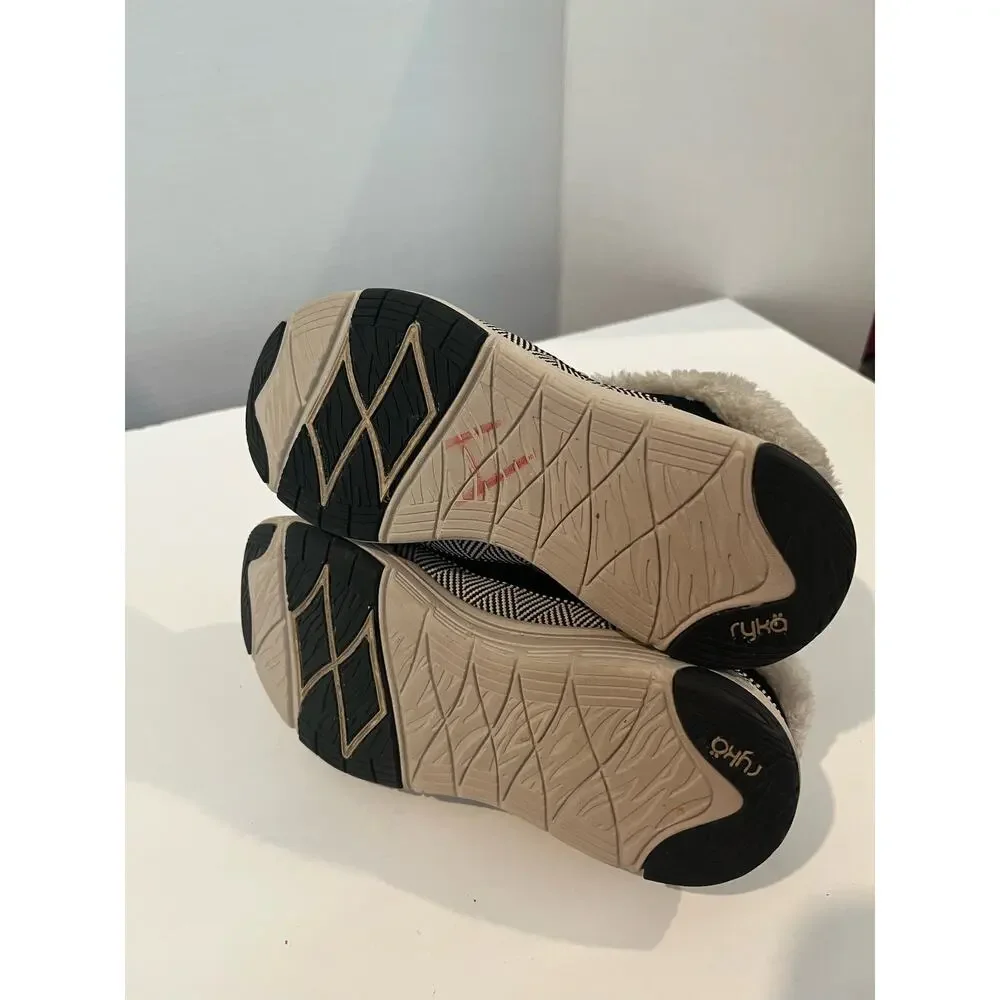Ryka | Shoes | Ryka Adventure Black And White Water Repellent Ankle ...
